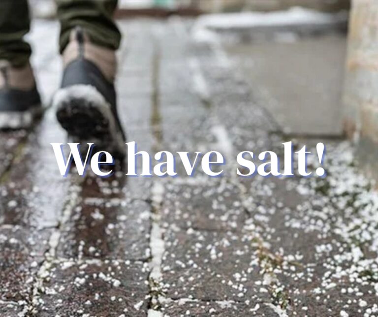 We’ve Got Salt Ready for the Snow This Season - Collentro Landscaping